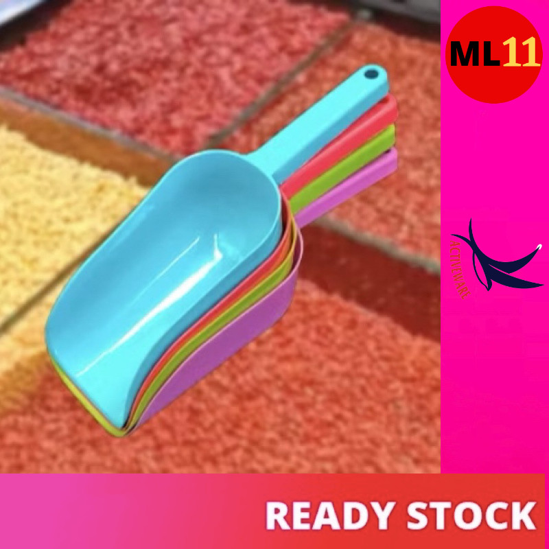 Pet Food Scoop / Plastic Ice Ladle / Shovel Tool / Penyodok Makanan P ...