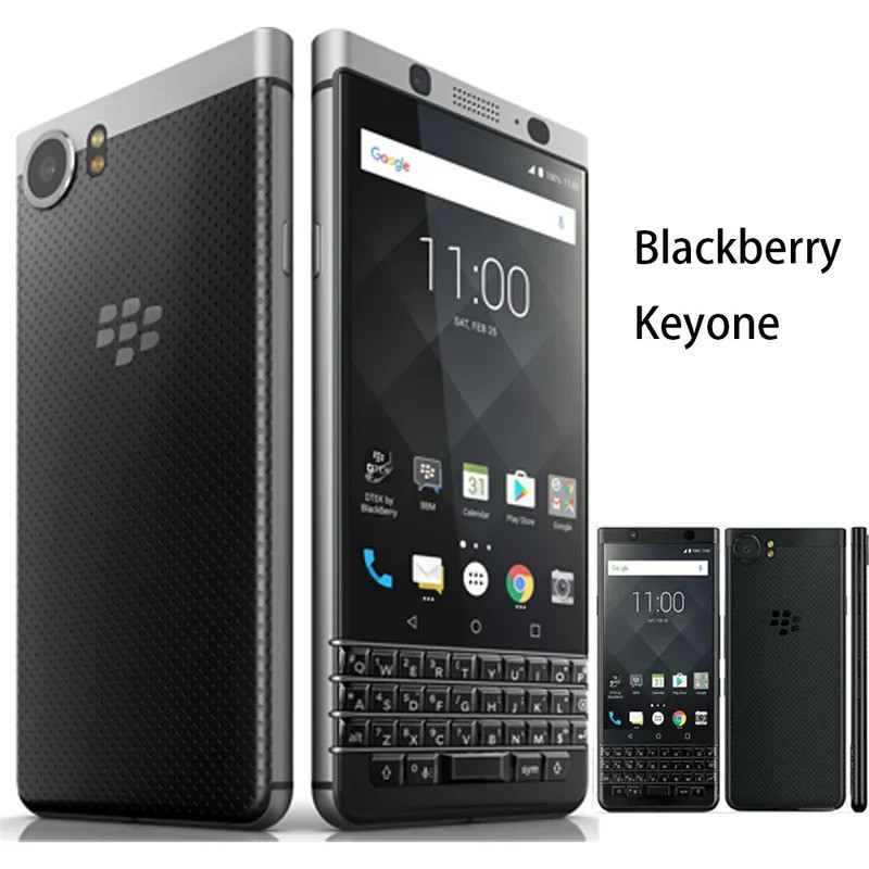 BlackBerry Keyone Key1 Cell Phone 32/64GB ROM 3GB RAM Mobile Bar Phone ...