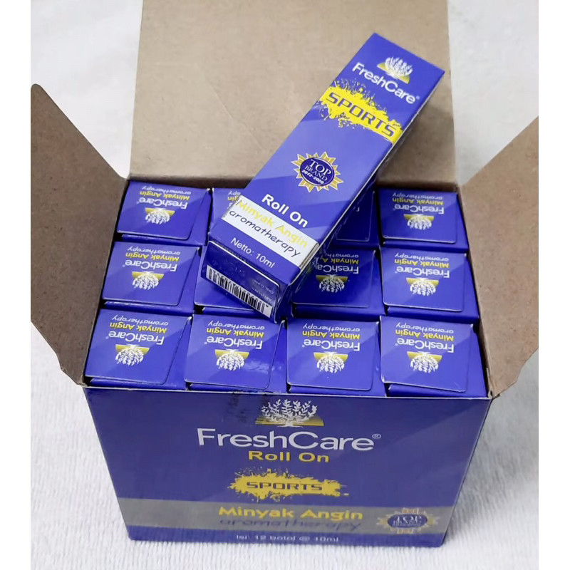 Sport Minyak Angin Roll on AROMATHERAPY FRESH CARE (1box12pcs) | Shopee ...
