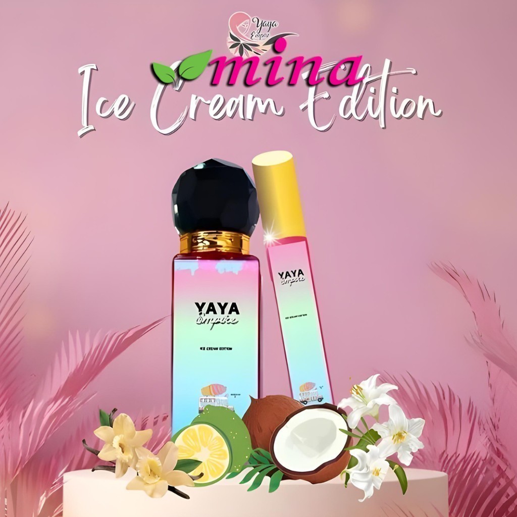 YAYA Perfume 35ml ICE CREAM Edition Aiskrim Mia Azhar x Yaya Empire Perfume Paradise Dino ...