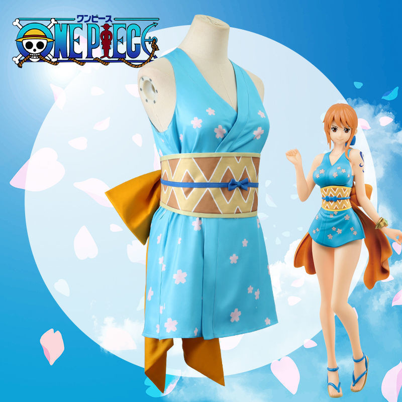 One Piece cos Clothing One Piece RED Theatrical Version The World Nami ...