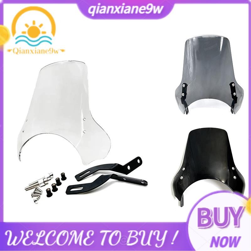 Motorcycle Windshield Windscreen Air Deflector for Speed 400 Scrambler ...