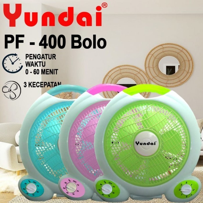 Box Fan PF-400 Bolo 12 Inch, Fan With Timer & Speed Control | Shopee ...