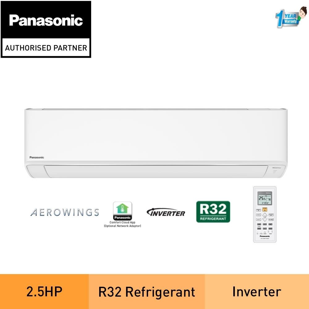 PANASONIC CS-PU24VKH 2.5HP STANDARD INVERTER R32 AERO SERIES | Shopee Malaysia