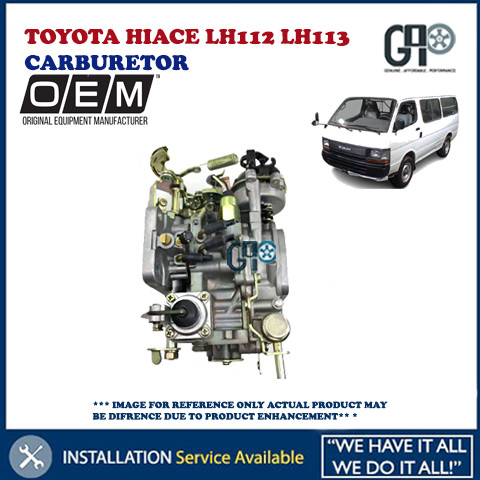 TOYOTA HIACE LH112 LH113 1RZ ENGINE 1Y 2Y 2RZ (1982-2004) CARBURETOR ...