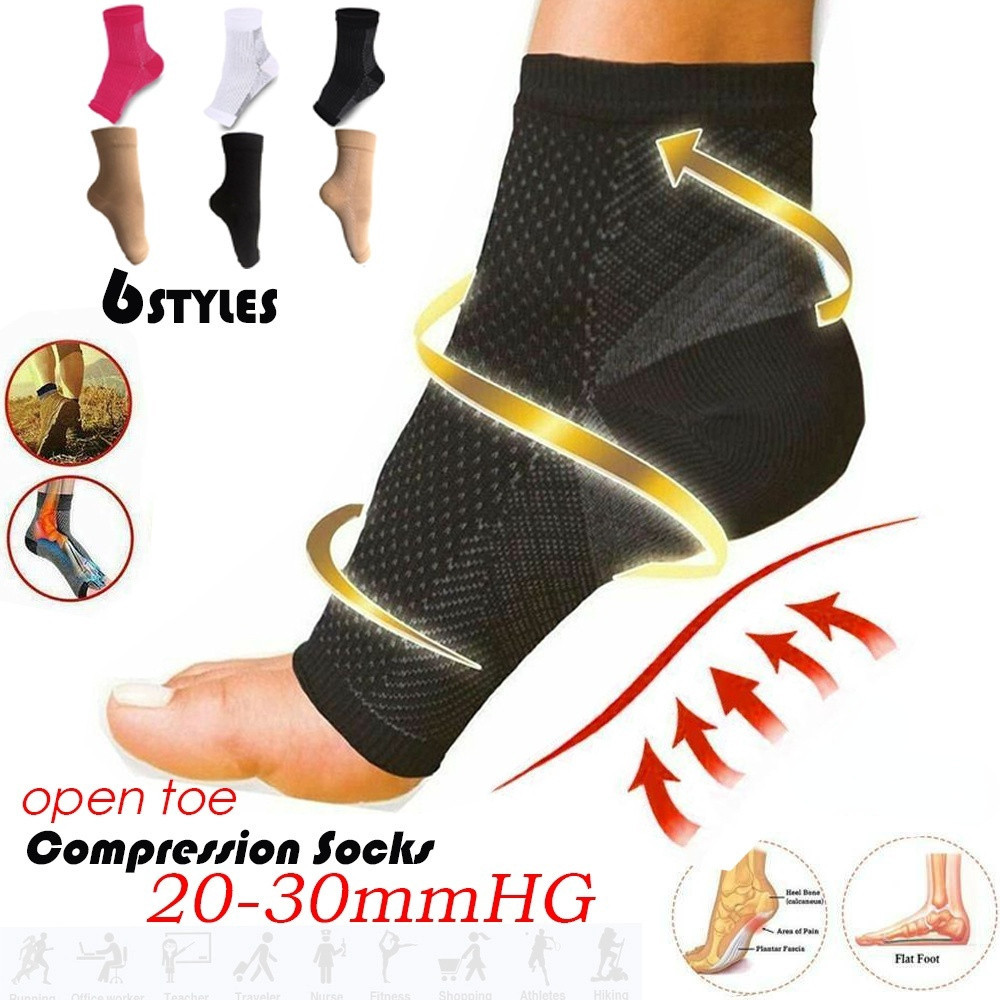 Ankle Brace Compression Sleeve Plantar Fasciitis Sock for Achilles ...