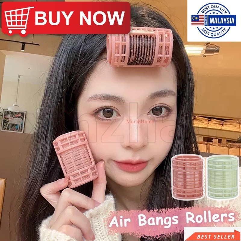 MH [Featured] Women Beauty Hair Styling Tools Self-adhesive Lazy Bangs ...