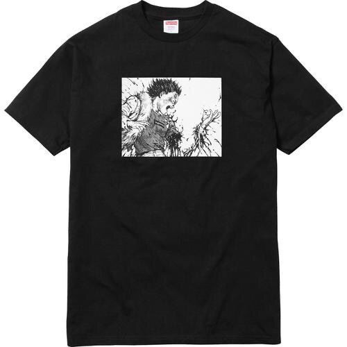 SUPREME AKIRA ARM TEE bogo Akira's broken arm black and white comic ...
