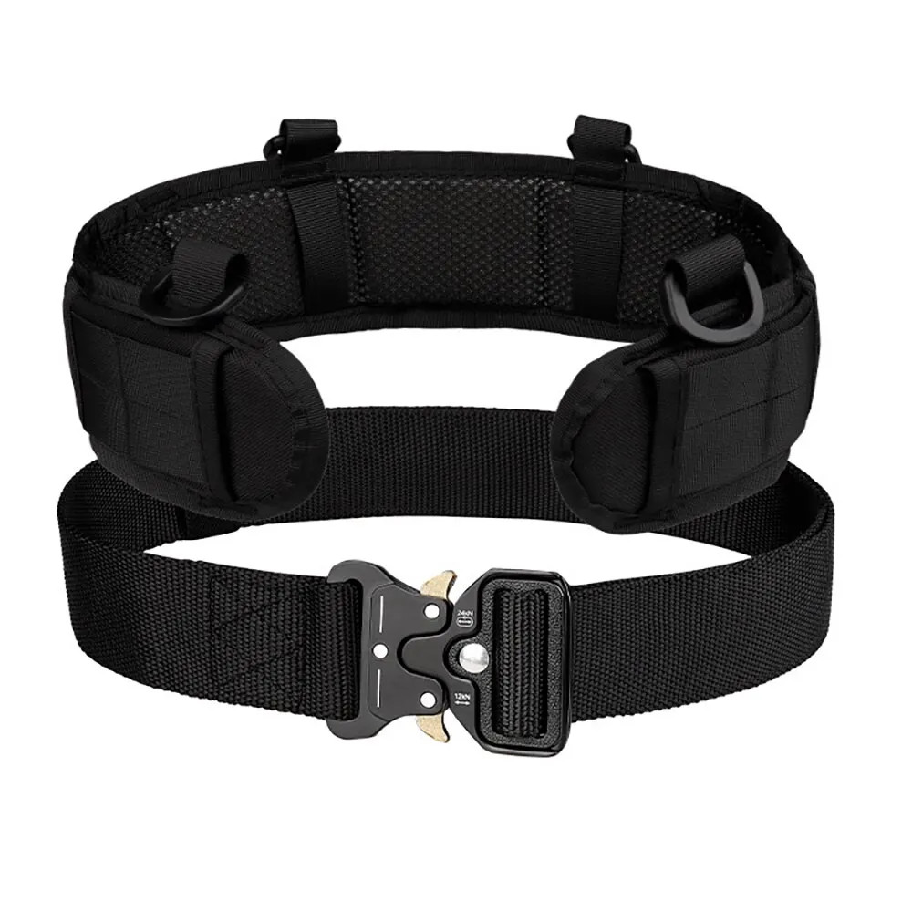 Multifunctional Belt Men Outdoor CS Molle Battle Belt Girdle Adjustable ...