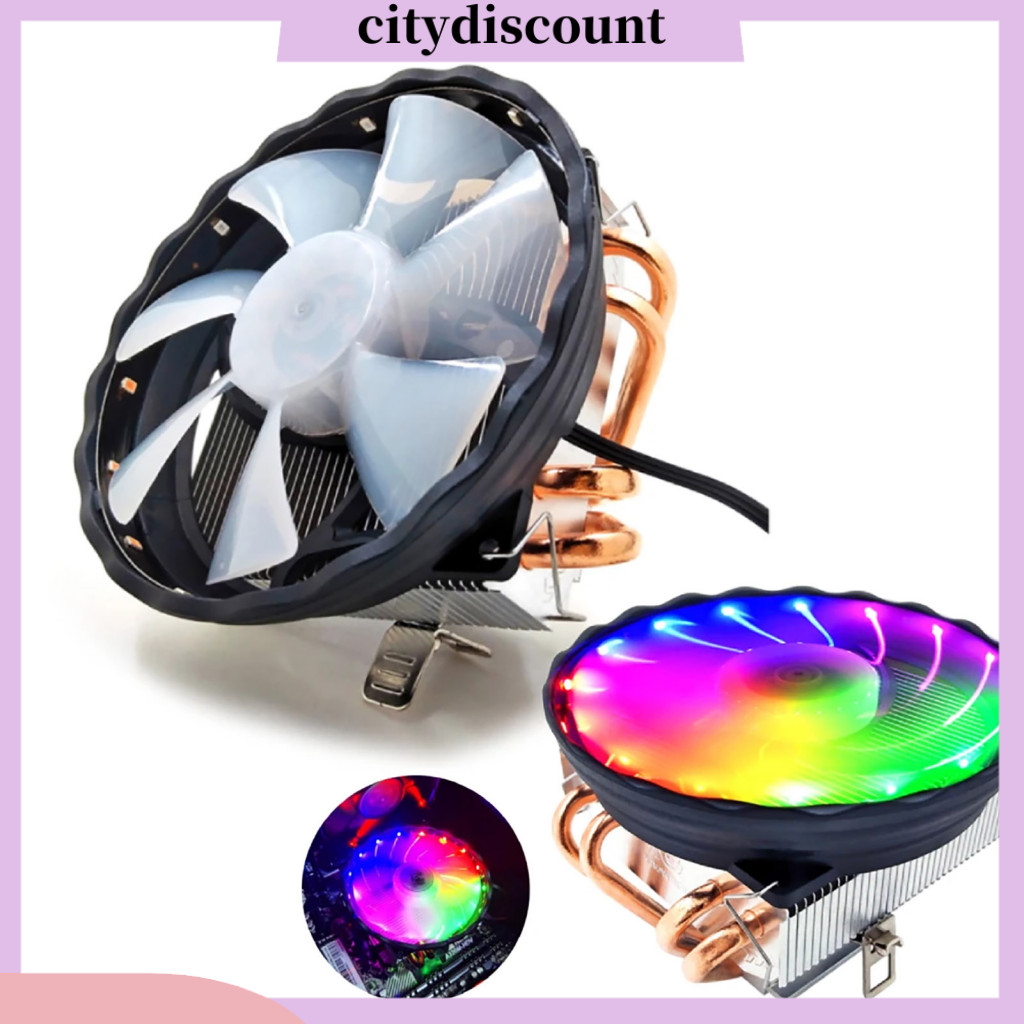 Motherboard Controlled Fan 4pin Pwm Fan Rgb Pwm Cpu Cooler Fan for Lga ...