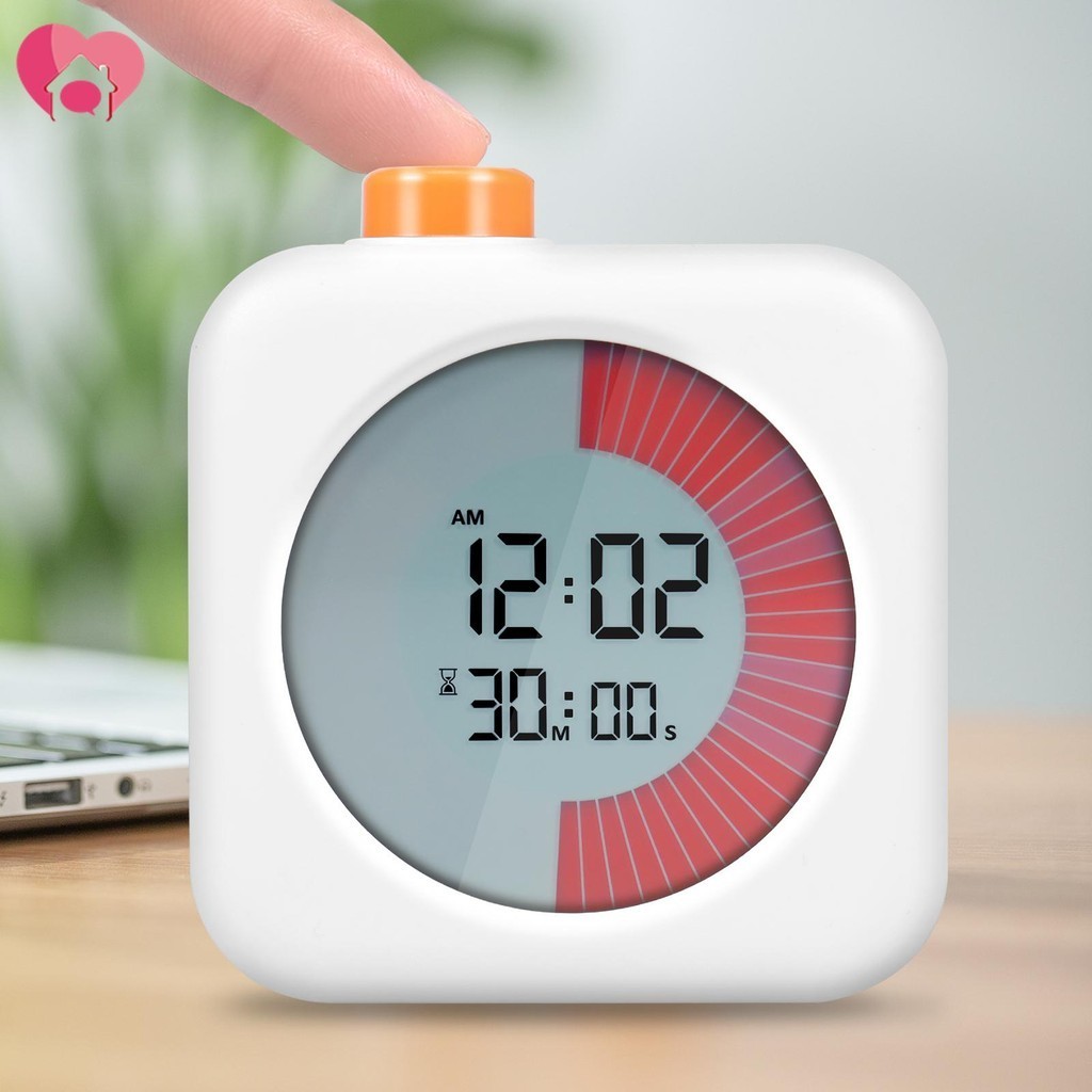 Digital Visual Timer for Kids Adults 60-Minute Visual Countdown Timer ...