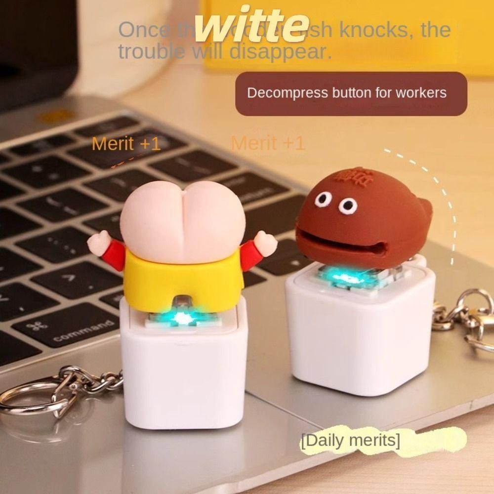 WITTE Merit Accumulation Button, Decompression Anxiety Relief Keyboard ...