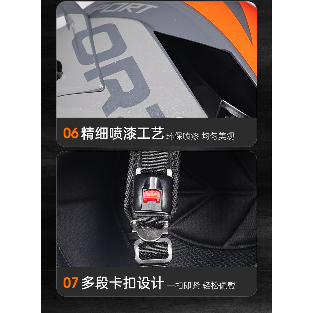 Motorcycle Helmets Racing Helmet Off Road Motorbike Full Face Helmet ...