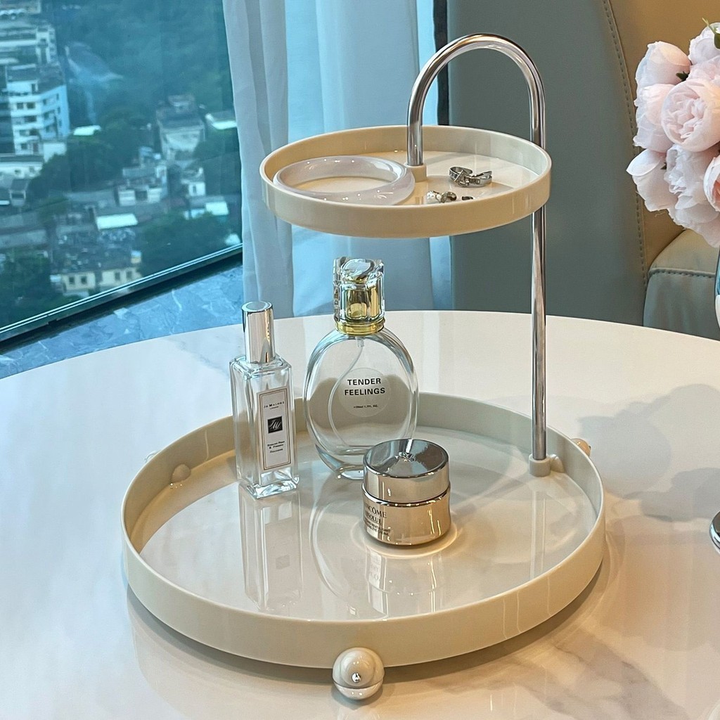 Cosmetic Shelf Dressing Table Skin Care Products Perfume Lipstick ...