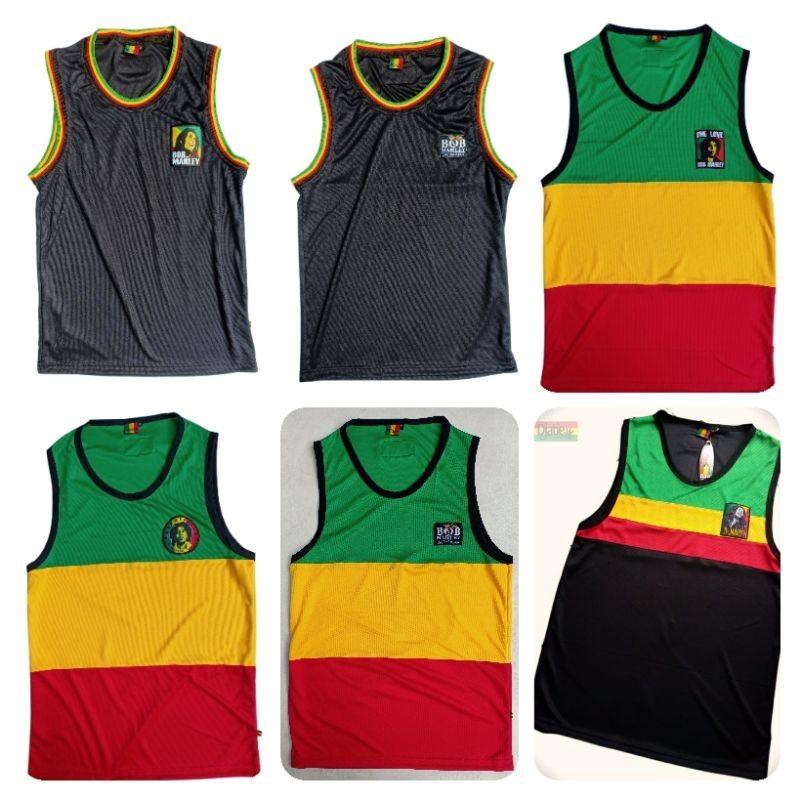 Jamaica Rasta Original Reggae Vest Full Sublimation 3D Summer Vest ...