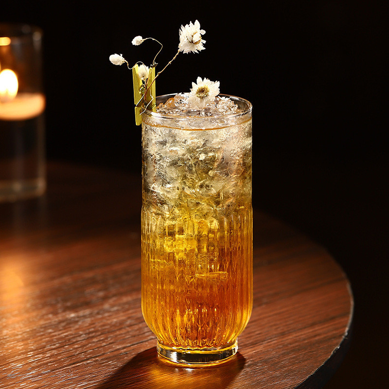 Vertical Pattern Hyperbo Glass Retro Colin Glass Straight Glass ...