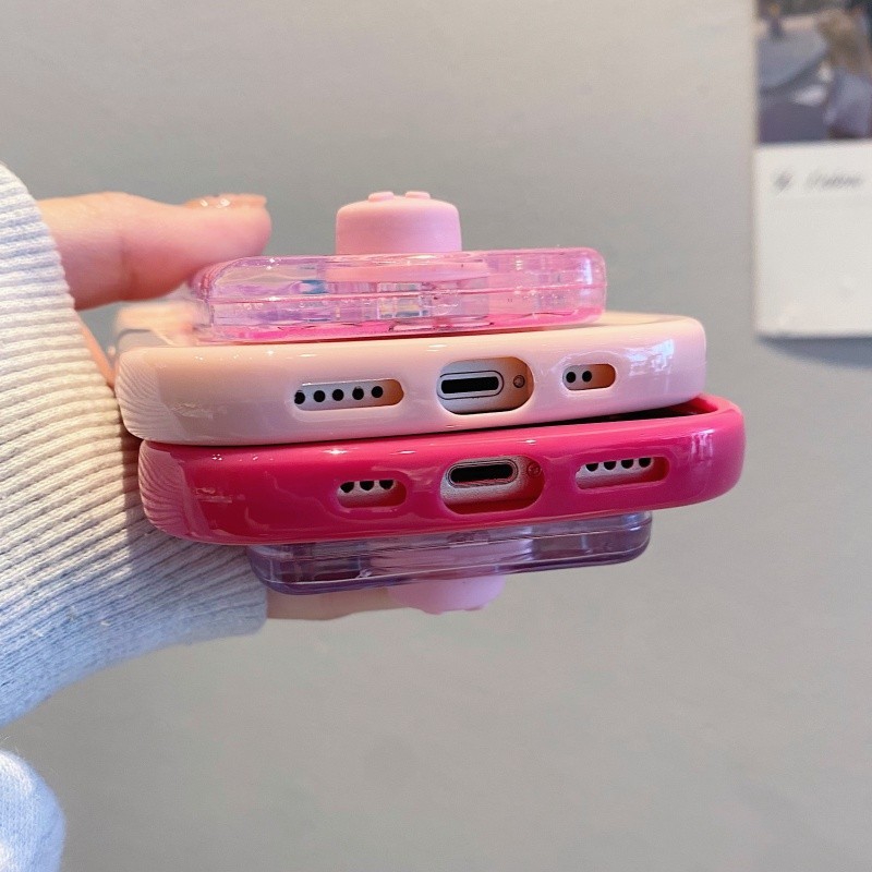 3D Pinching Fun Water Machine Cartoon Female Police Case for iPhone X ...