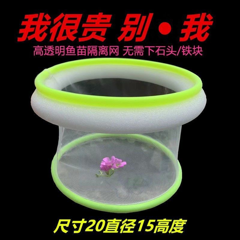 [Ready stock]Guppy Incubation Isolation Box, Transparent Dense Net ...