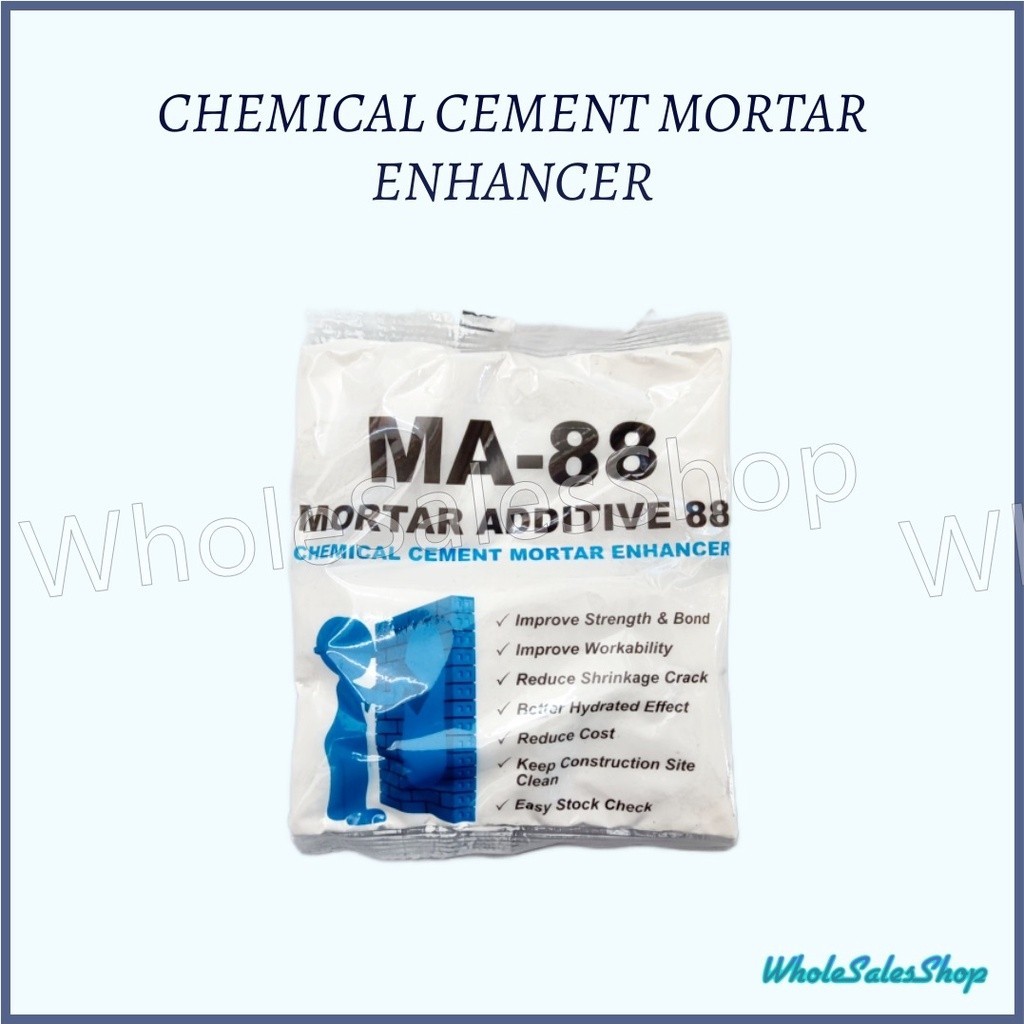 MORTAR ADDITIVE 88 CHEMICAL CEMENT MORTAR ENHANCER UBAT PLASTERING ...