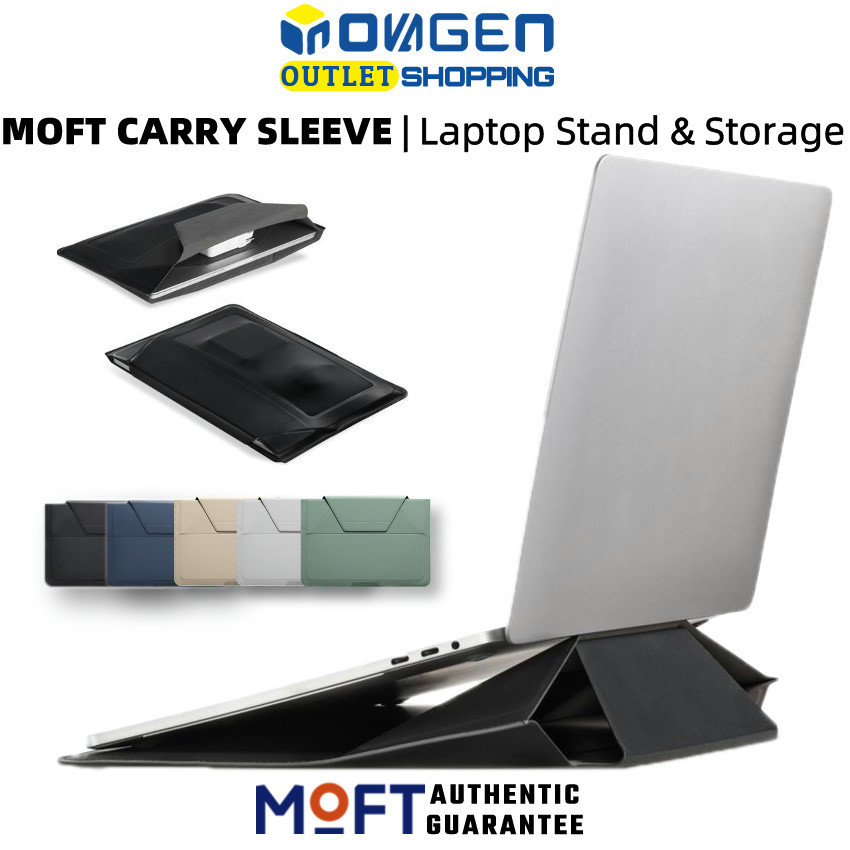 MOFT Carry Sleeve Laptop Stand&Bag,New Color Design,Portable,Foldable ...
