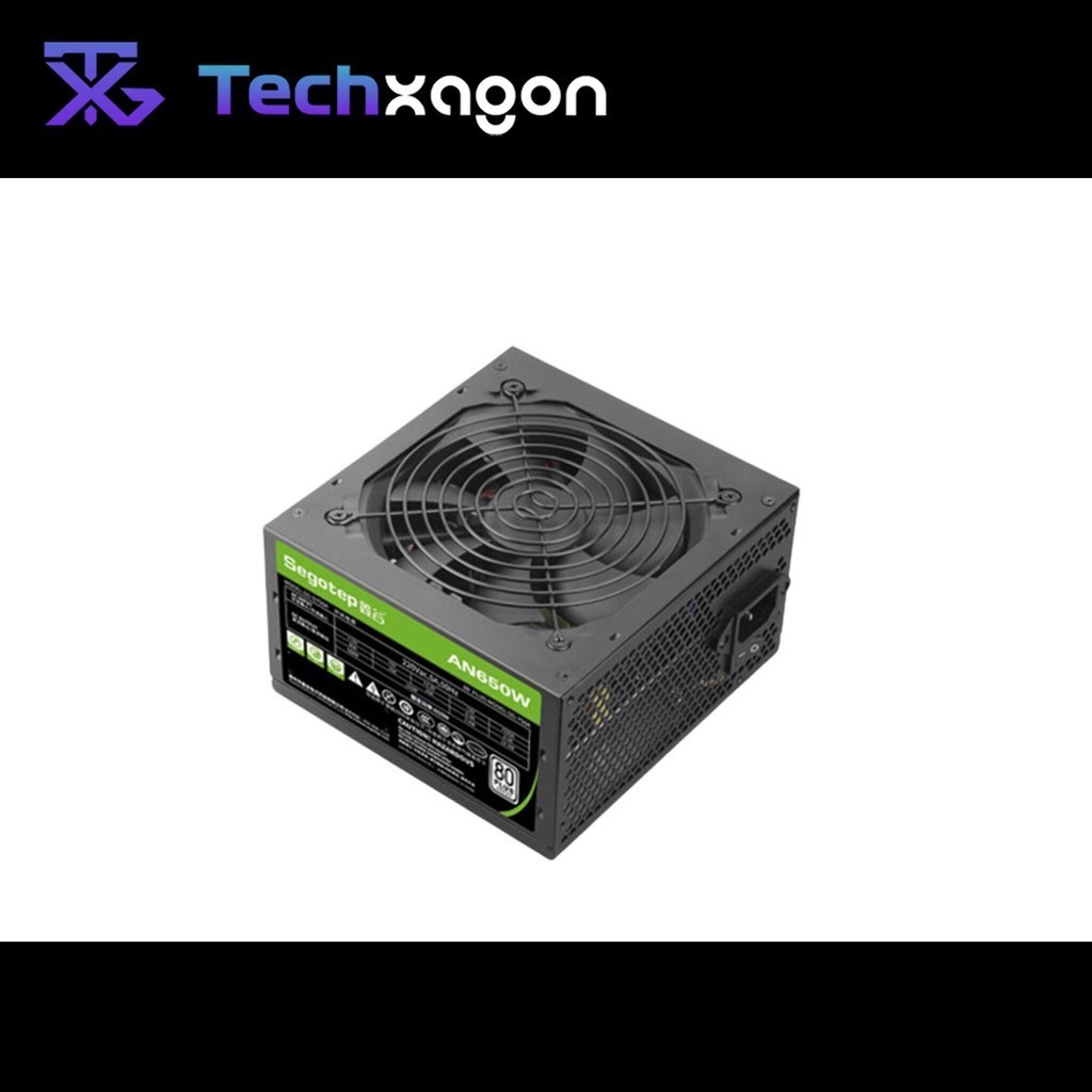 SEGOTEP AN550W / AN650W 80 PLUS POWER SUPPLY | Shopee Malaysia