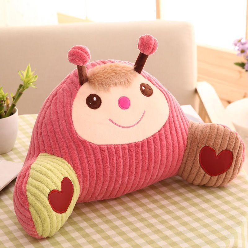 Cushion Lumbar Support Office Cute Cartoon Pillow Large Car Seat Lumbar ...