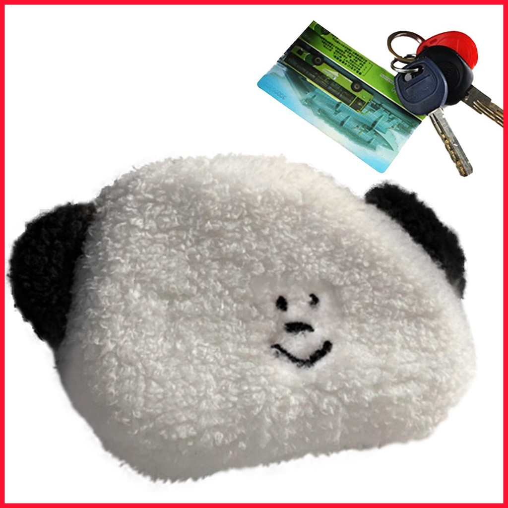 Stuffed Animal Coin Purse Cartoon Bear Zipper Animal Change Purse Small ...