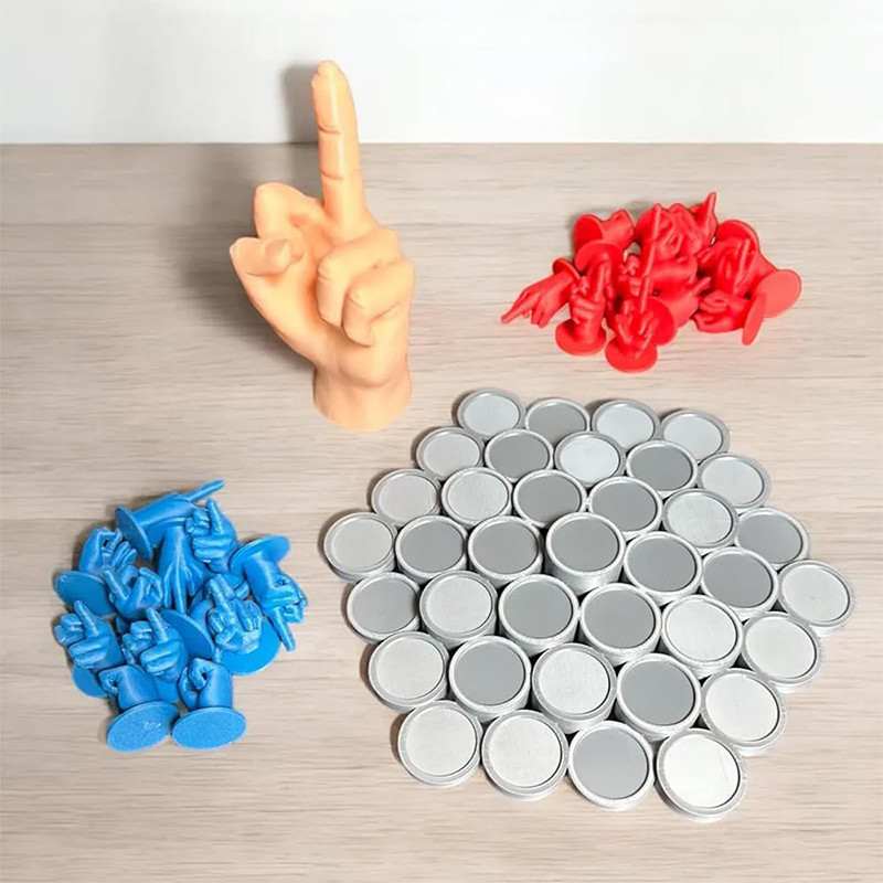 # Mother's Day Gift DIY # 3D Printing Middle Finger Balance Game Gift ...