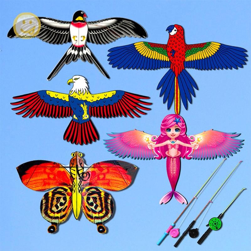 VastCourse (Only kites)mini kites flying for children 3d kite pocket ...