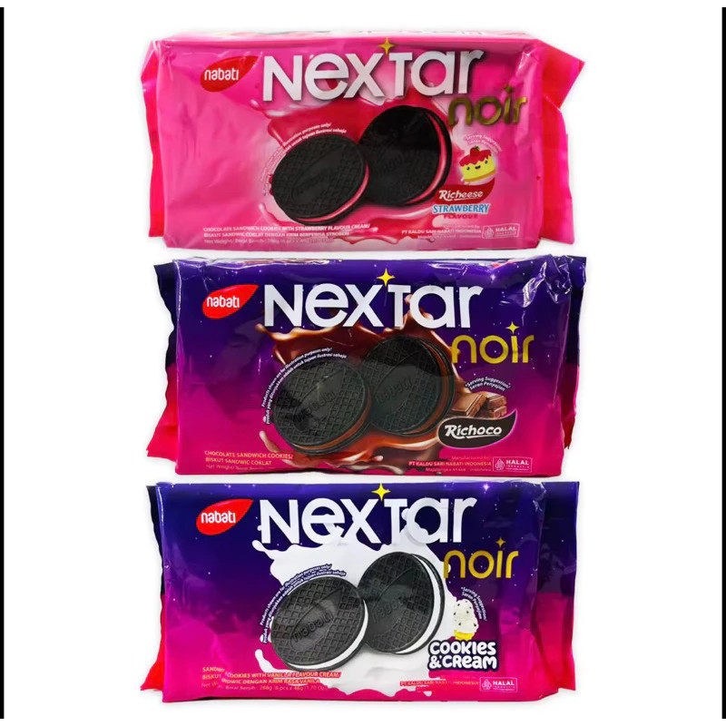 Nabati Nextar Noir 288g Cheese Flavor/ Chocolate Flavor / Richeese ...