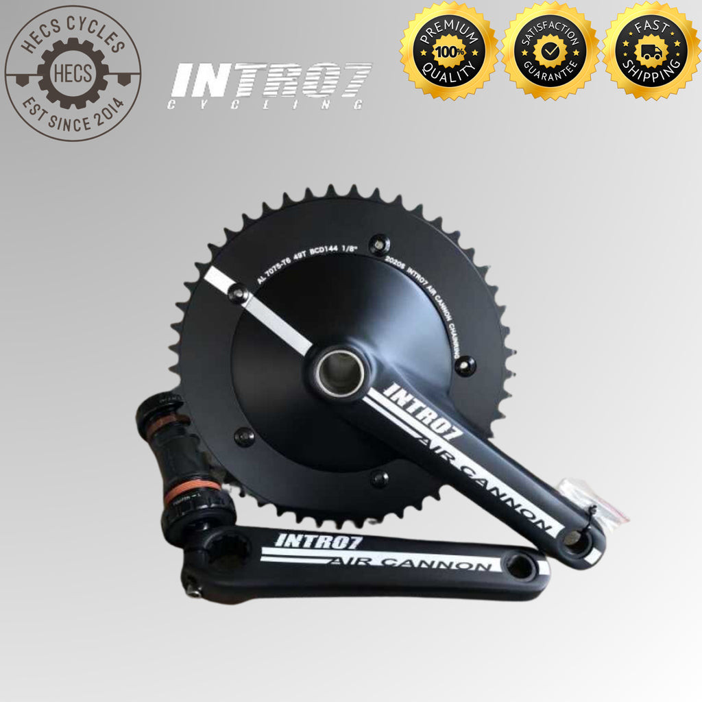 Intro7 Air Cannon Disc Fixed Gear Singlespeed Crankset | Shopee Malaysia