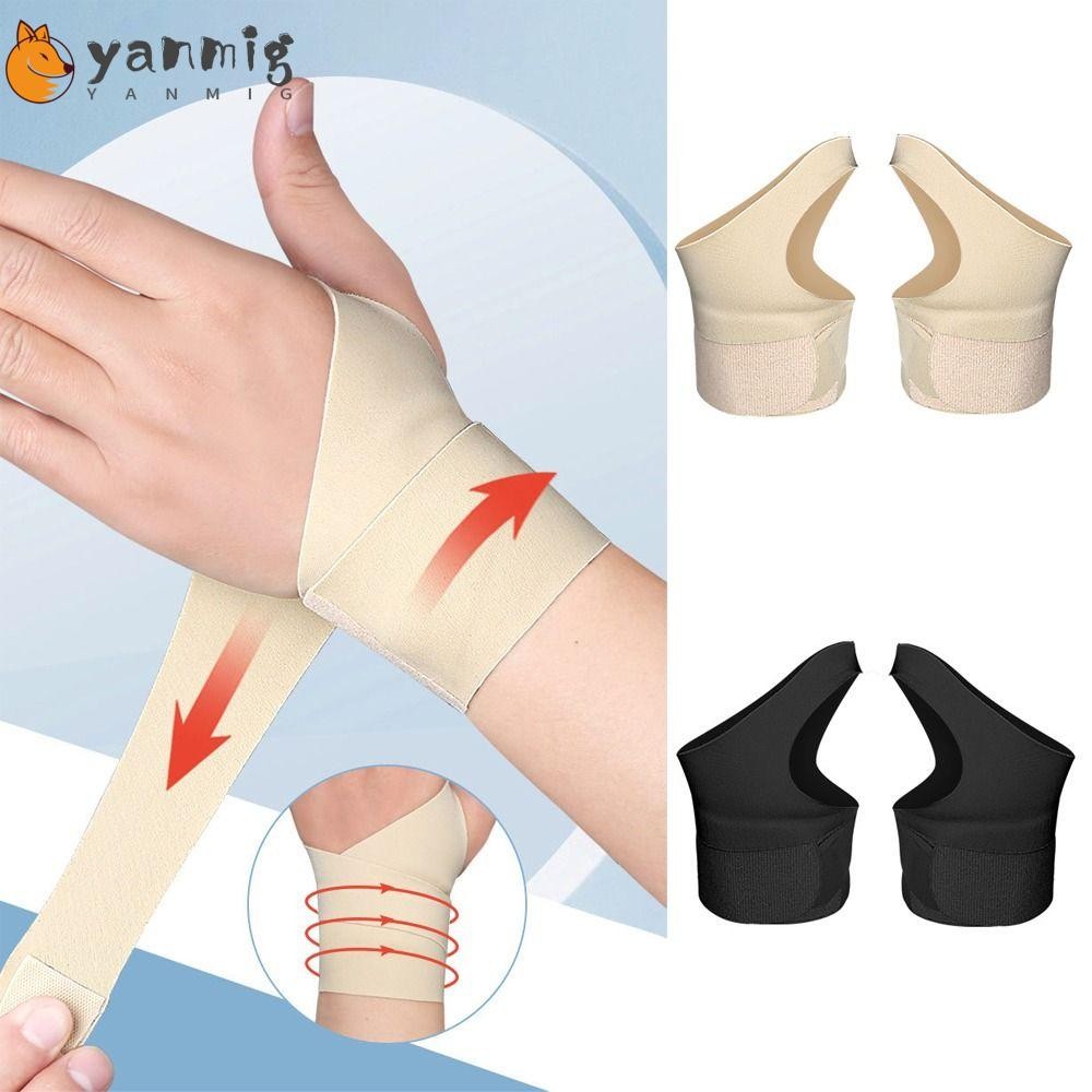 YANMIG Wrist Brace Bodybuilding Adjustable Arthritis Wrist Belt Hand ...