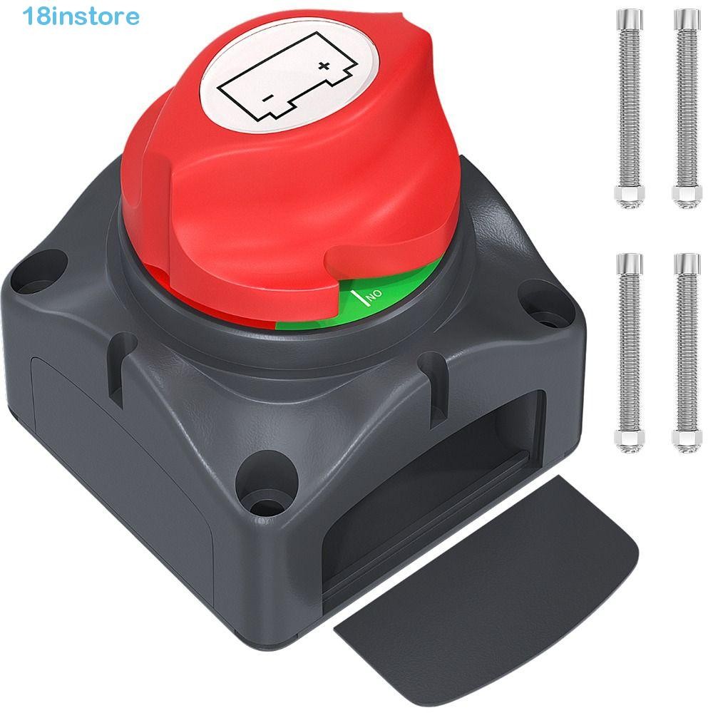 INSTORE Car Dual Battery Switch, Knob 200A 300A Auto Battery Disconnect ...