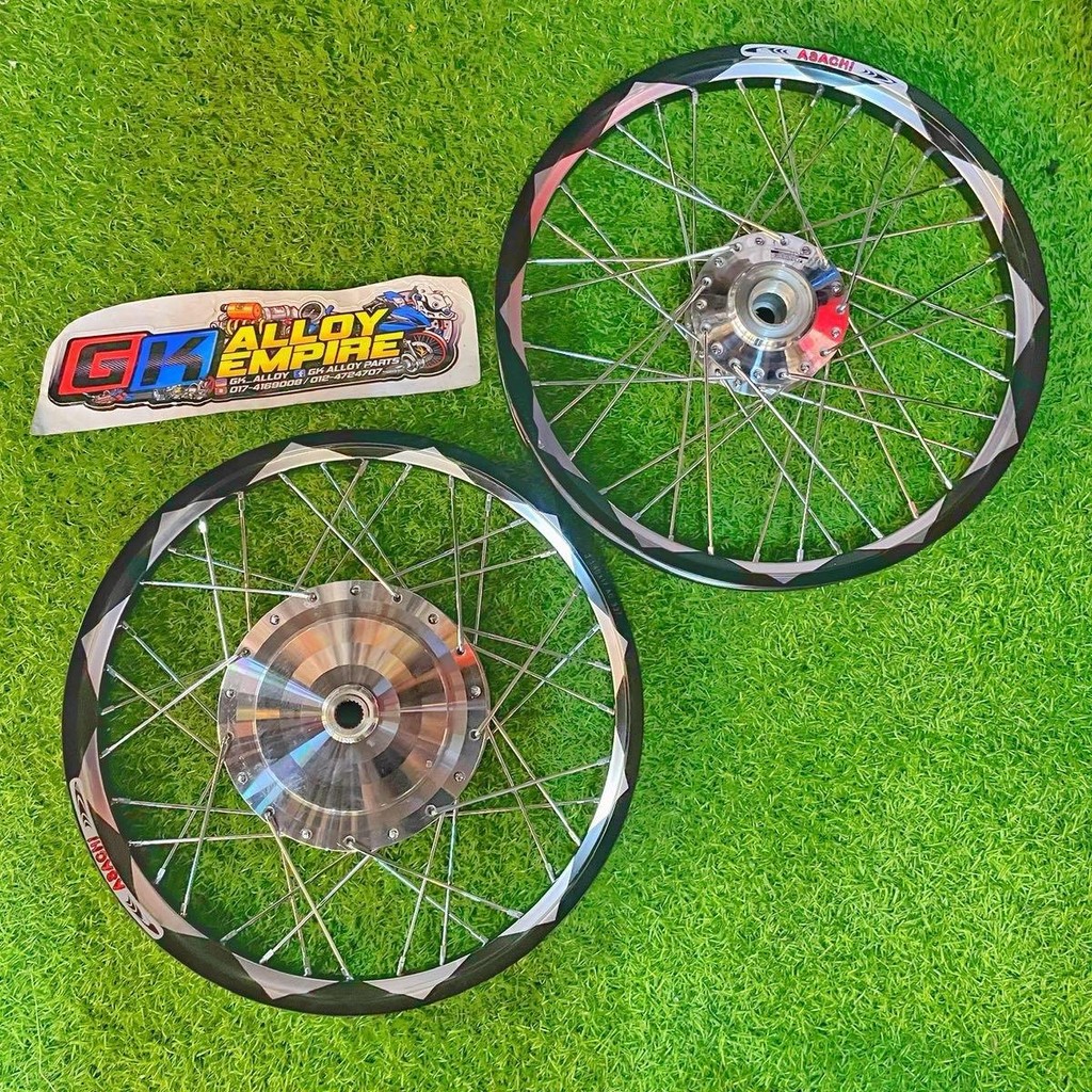 SET RIM ALLOY EGO , NOUVO S, AVANTAZ, SOLARIZ, EGO LC SIZE RIM 17 x 1. ...