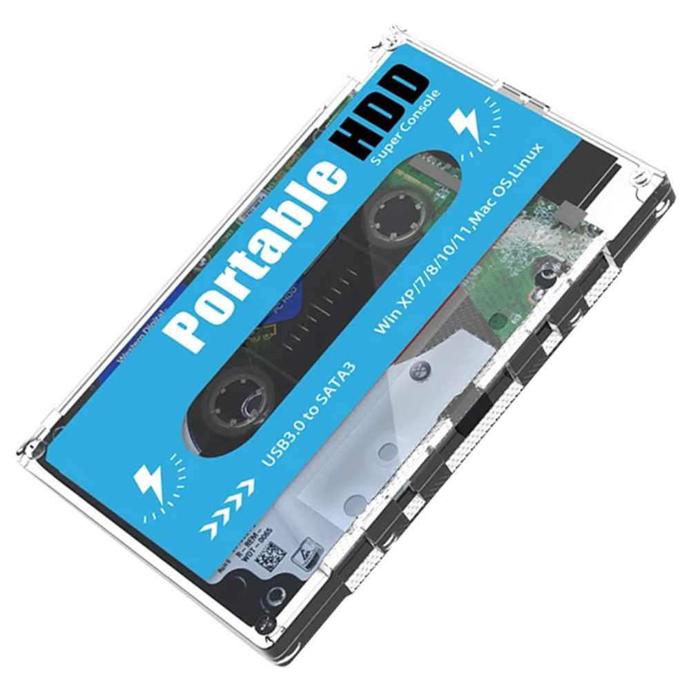 500G HDD Retro Game HDD Plug and Play Batocera Portable External Hard ...