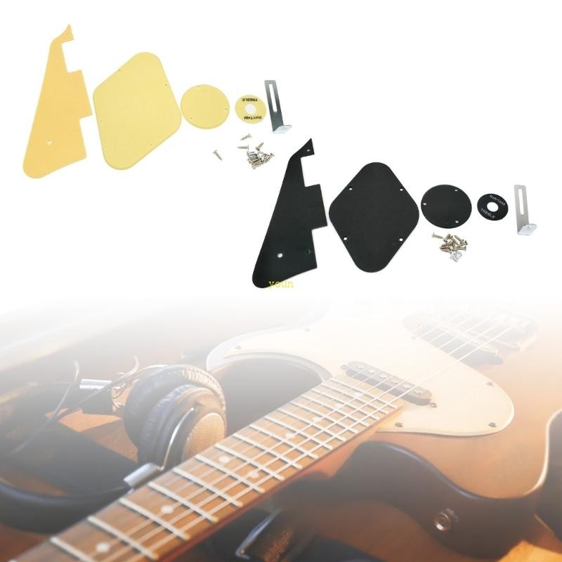 youn 1Ply Electric Guitar Pickguard Scratch Plate Backplate Switch ...