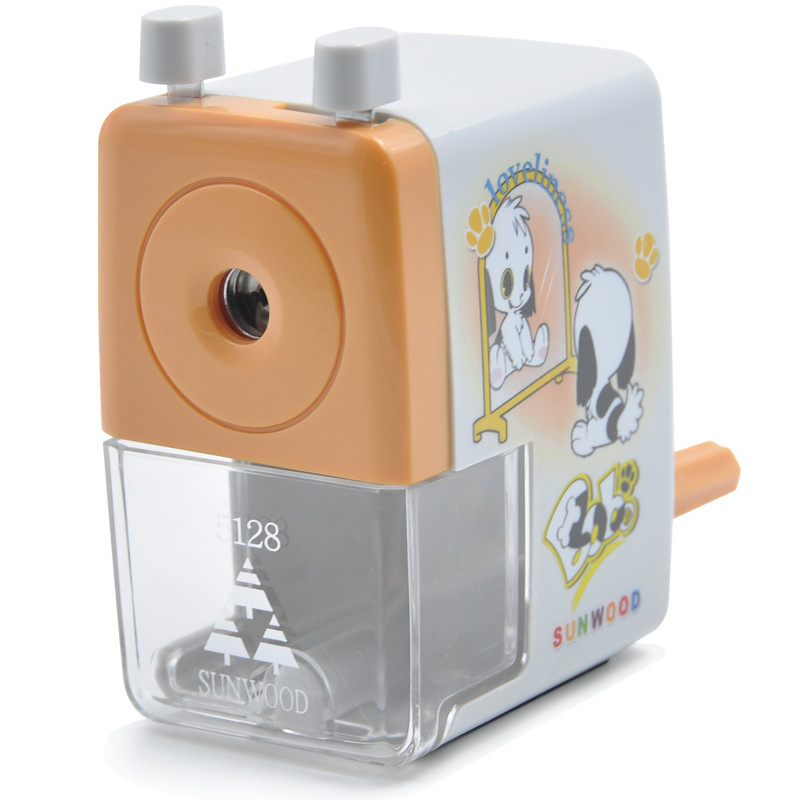 三木5128可爱手摇削笔 卡通创意简约卷笔 小学手摇削笔Sanmu 5128 cute hand cranked pencil sharpener cartoon20250224 ...