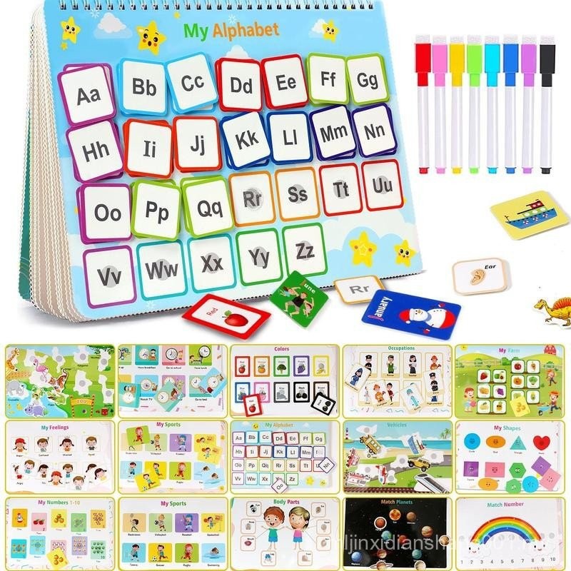 Busy Book Preschool Learning Activity for Toddlers - Travel Essentials ...