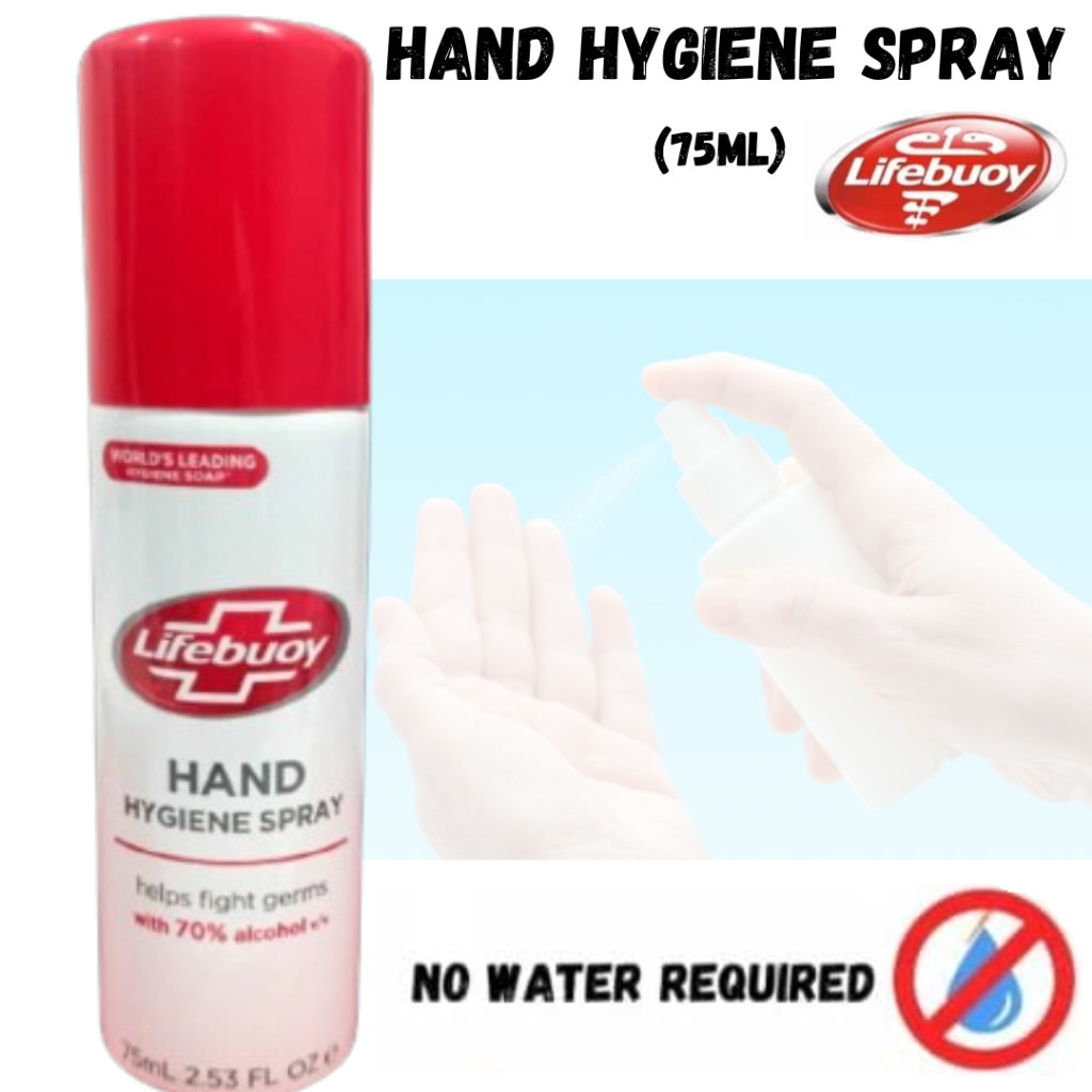 Lifebuoy Hand Hygiene Spray (75ml) / Hand Sanitizer | Shopee Malaysia