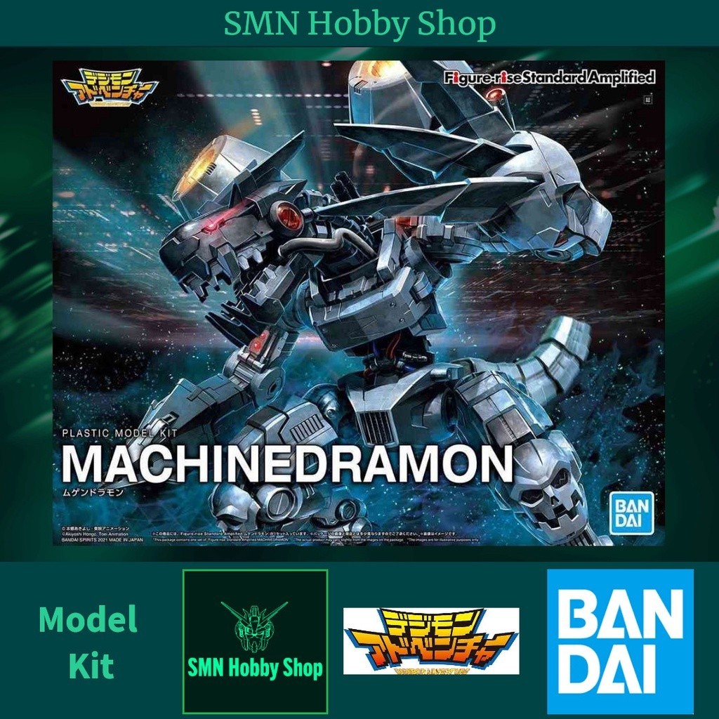 FRS - Figure-Rise Standard Amplified Machinedramon Toys Plastic Model Kit [Digimon] (Bandai ...