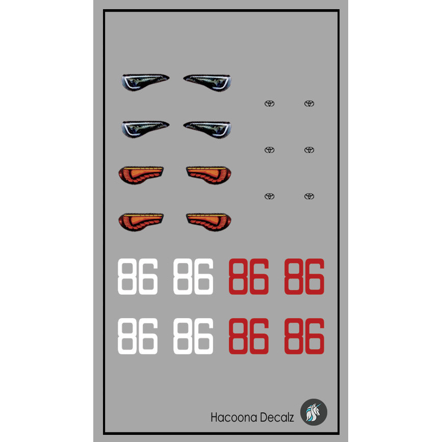 Mf Ghost 86 Initial D Water Slide Decal | Shopee Malaysia