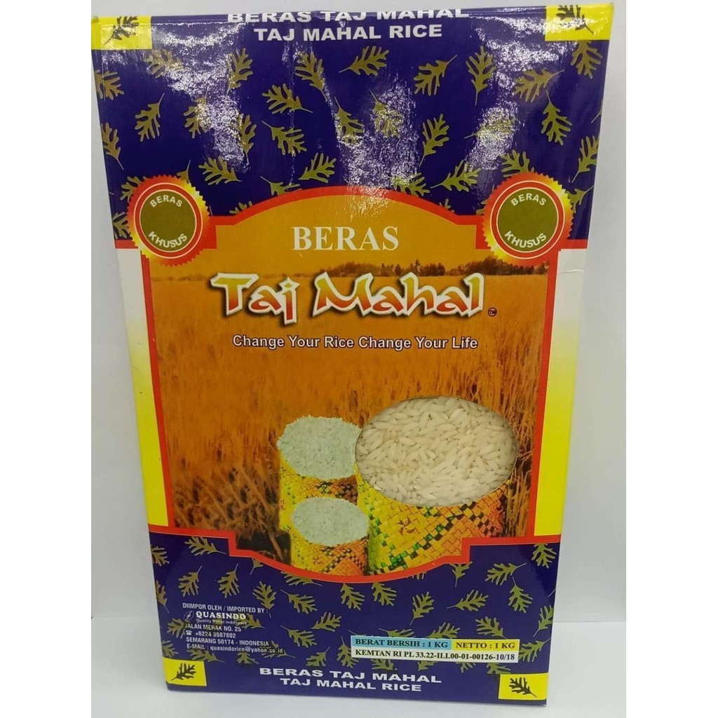 TAJ MAHAL PONNI RICE 1 KG | Shopee Malaysia