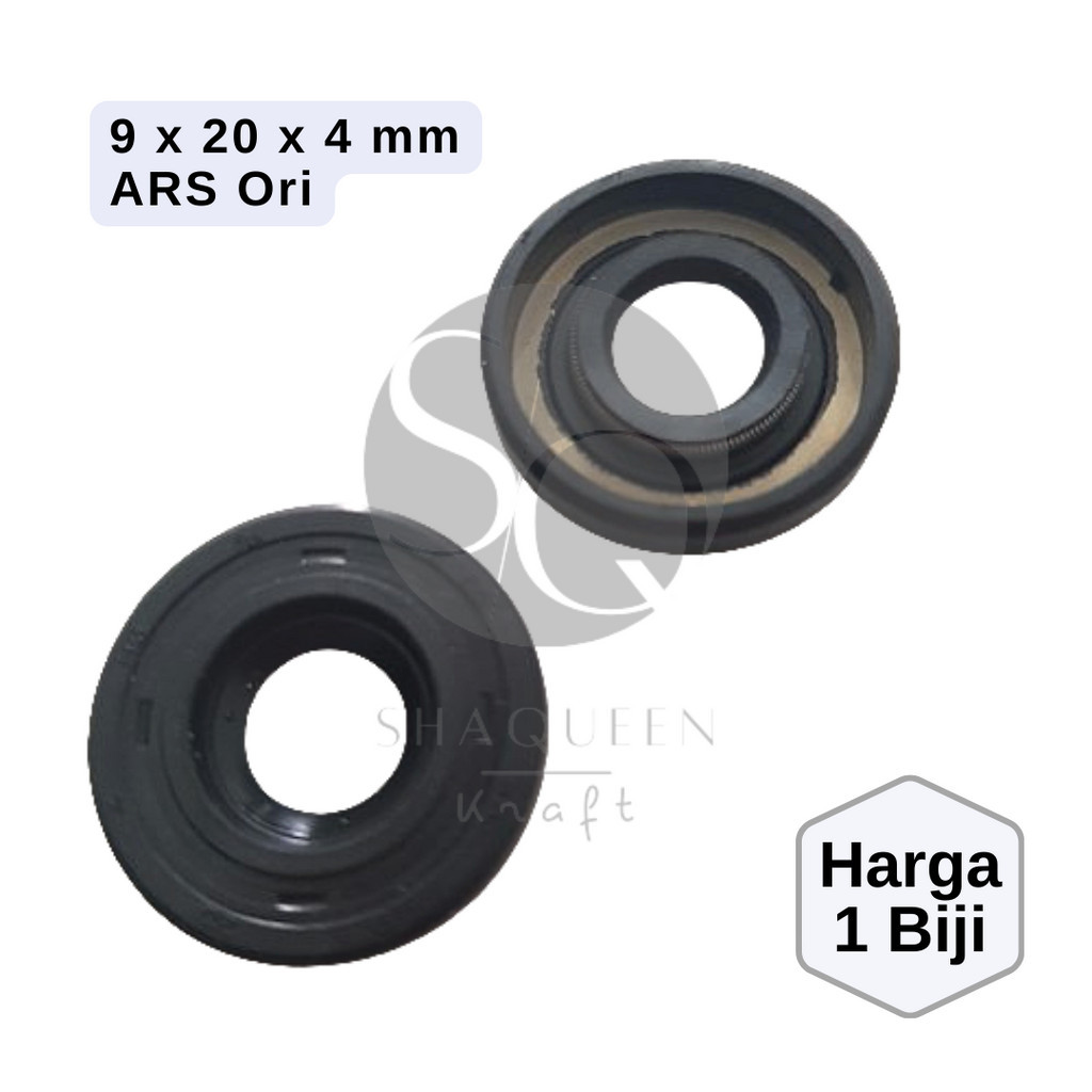 Ars Starter Dynamo Seal Ori Yamaha Jupiter Z Vega ZR Crypton 9 20 4 mm (Original ARS Starter ...