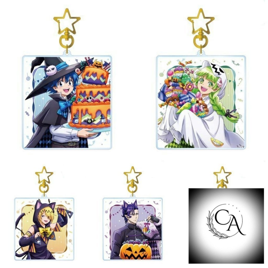 Price IRUMA keychain ver HALLOWEEN Mairimashita! Iruma-kun anime chibi ...