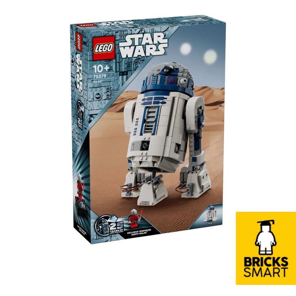 LEGO 75379 Star Wars R2-D2 Buildigng Toy Set (1050 Pieces) | Shopee ...