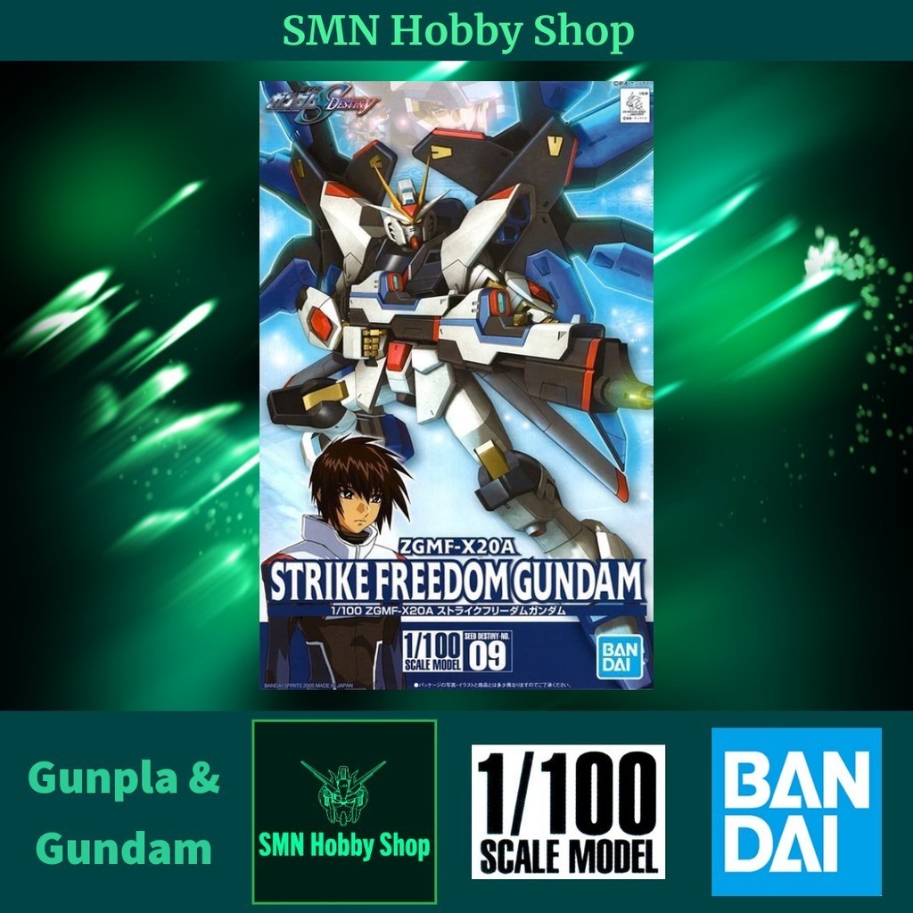MG/NG 1/100 Strike Freedom 009 Gunpla Gundam Toys Plastic Model Kit ...