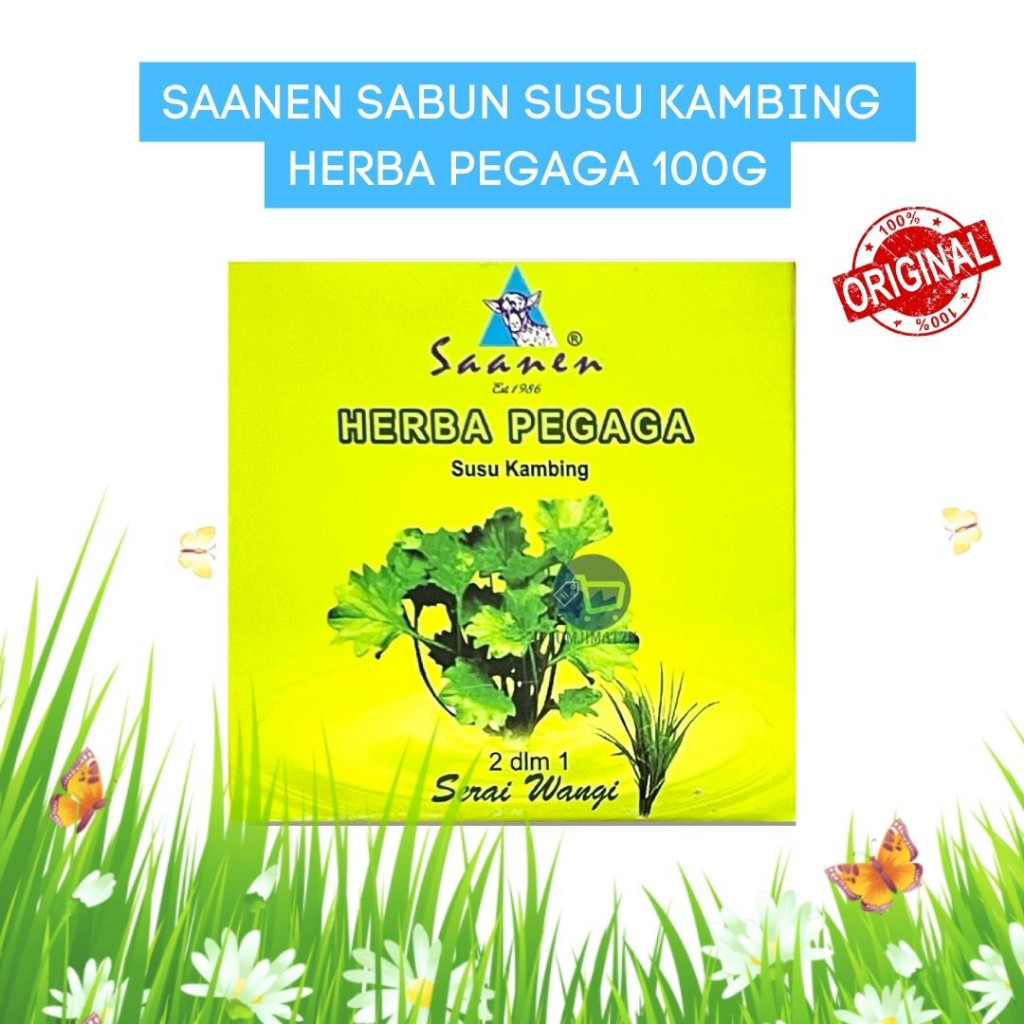 SAANEN SABUN SUSU KAMBING 100G (SEMUA JENIS) | Shopee Malaysia