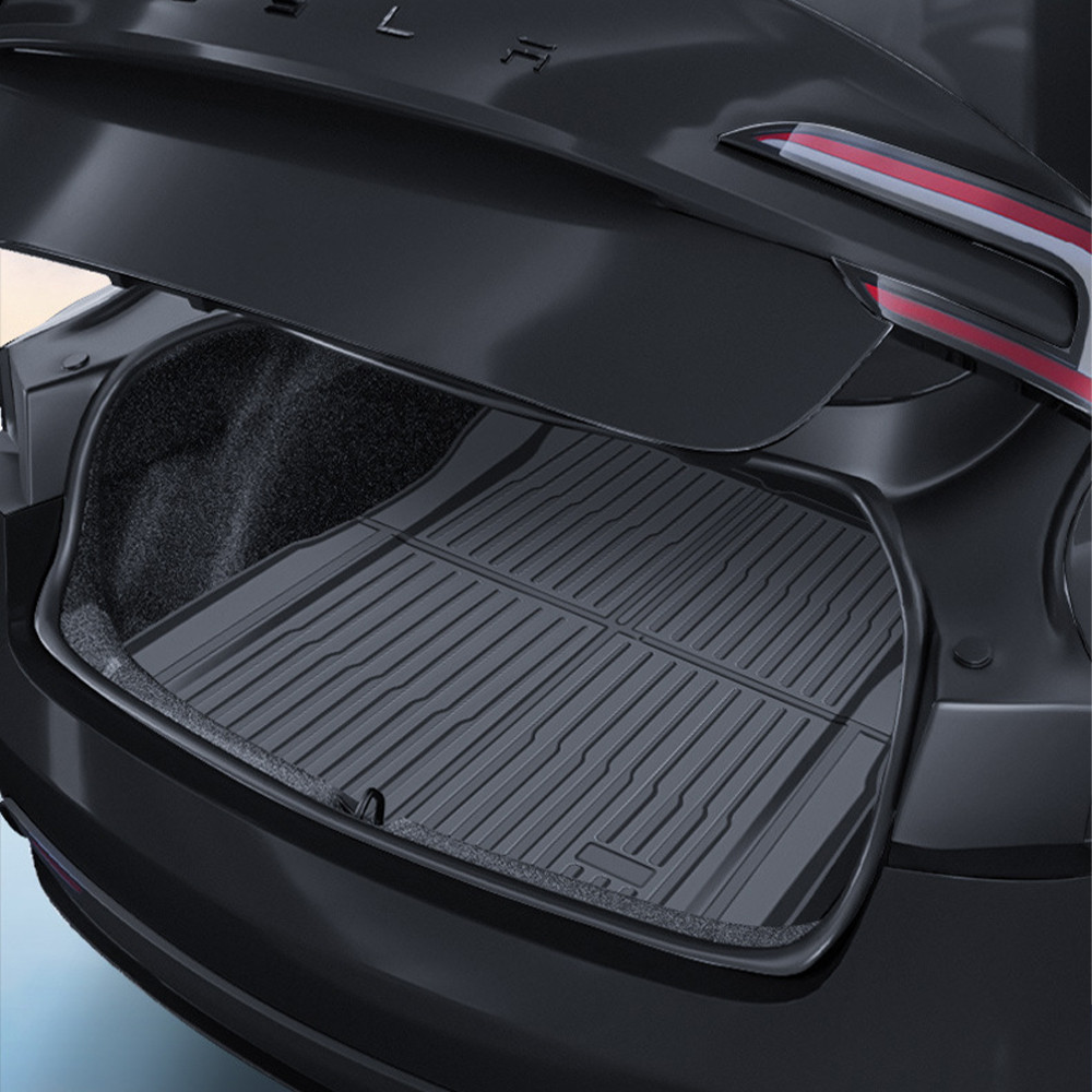 Special 2024 TESLA Model 3 Highland Trunk Mat Full Cover 3D TPE Trunk ...