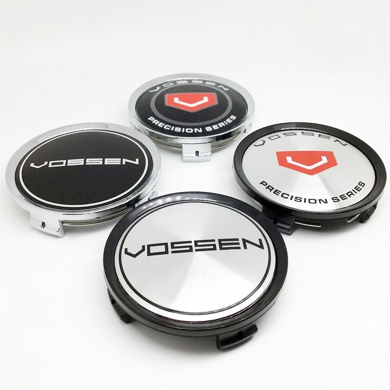 KLL 4pcs 75mm 70mm Vossen Wheel Center Cap Center Caps Rims Cover Car ...