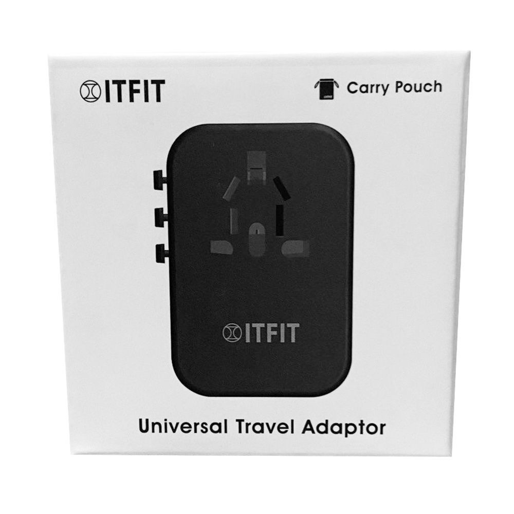 Samsung ITFIT Universal Travel Adaptor 35.5W (ITFITPW03), EU/UK/US/AU ...